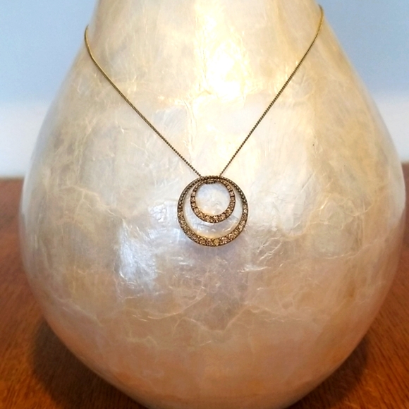 Monet | Jewelry | Vintage Monet Double Infinity Necklace Signed | Poshmark